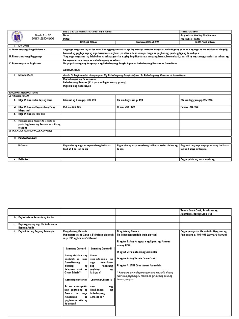 Ap8 Q3 W7 | PDF