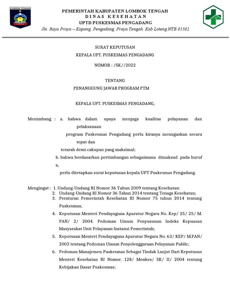 4.5.2 SK Program PTM | PDF