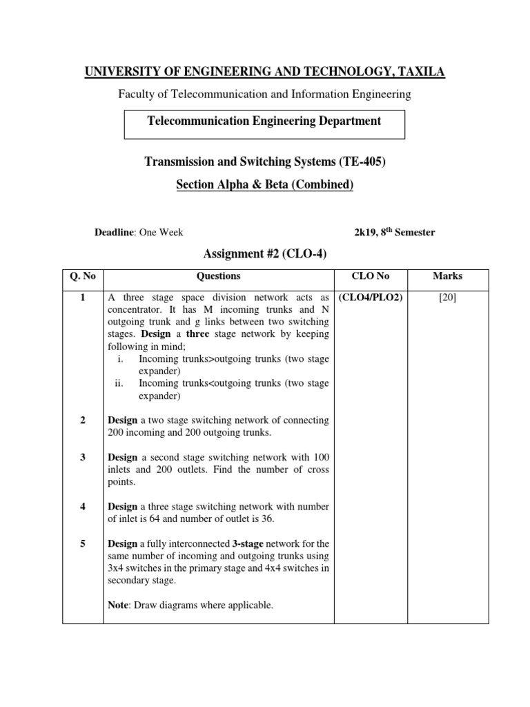 Faculty of Telecommunication and Information Engineering | PDF