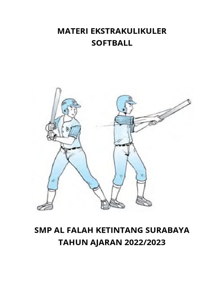 Materi Ekstrakulikuler Softball | PDF