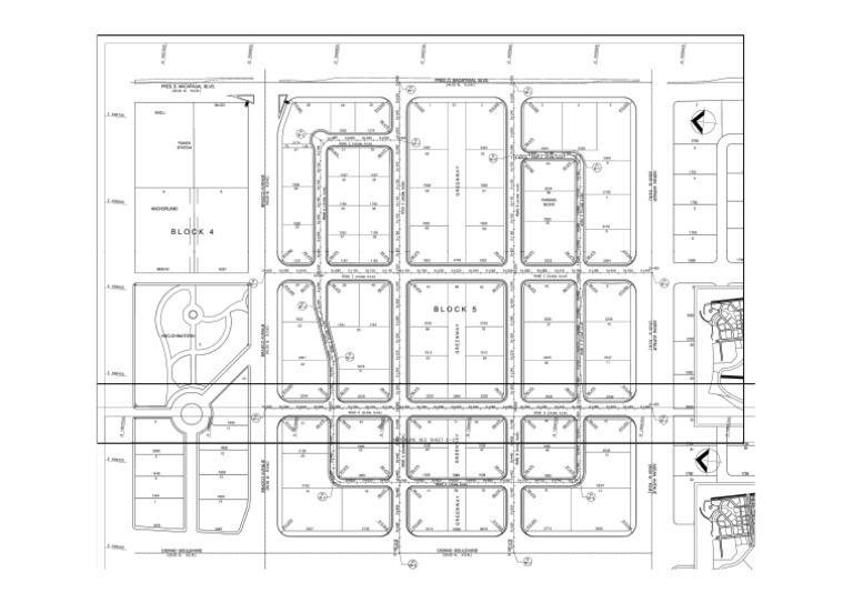 Block 5 Road Stationing | PDF