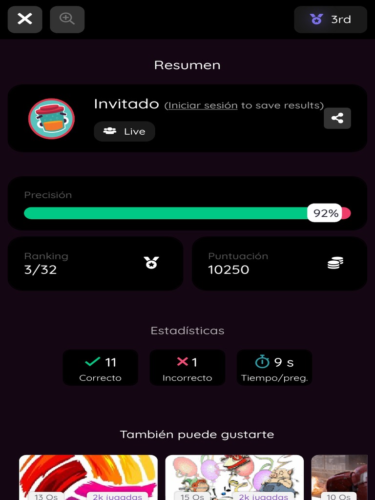 Resumen - Quizizz | PDF