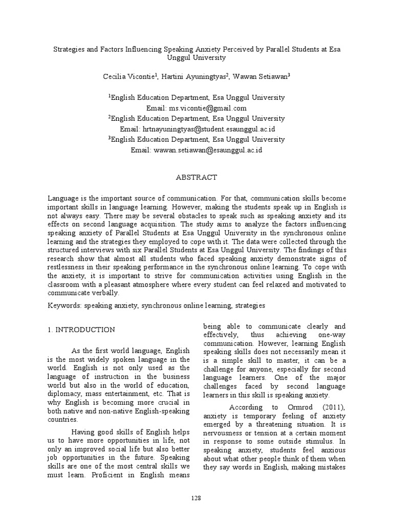 157 239 1 PB | PDF | Anxiety | Learning