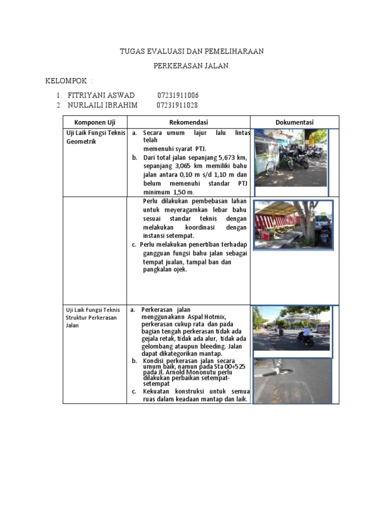 Tugas Kelompok Evaluasi Dan Pemeliharaan | PDF