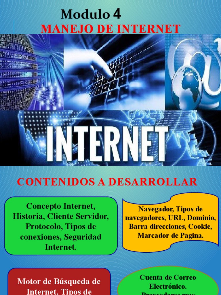 Presentacion Power Point Sobre Modulo. No3 Manejo de Internet. | PDF ...