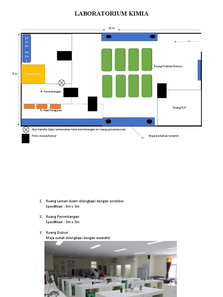Desain Ruang Laboratorium Kimia | PDF