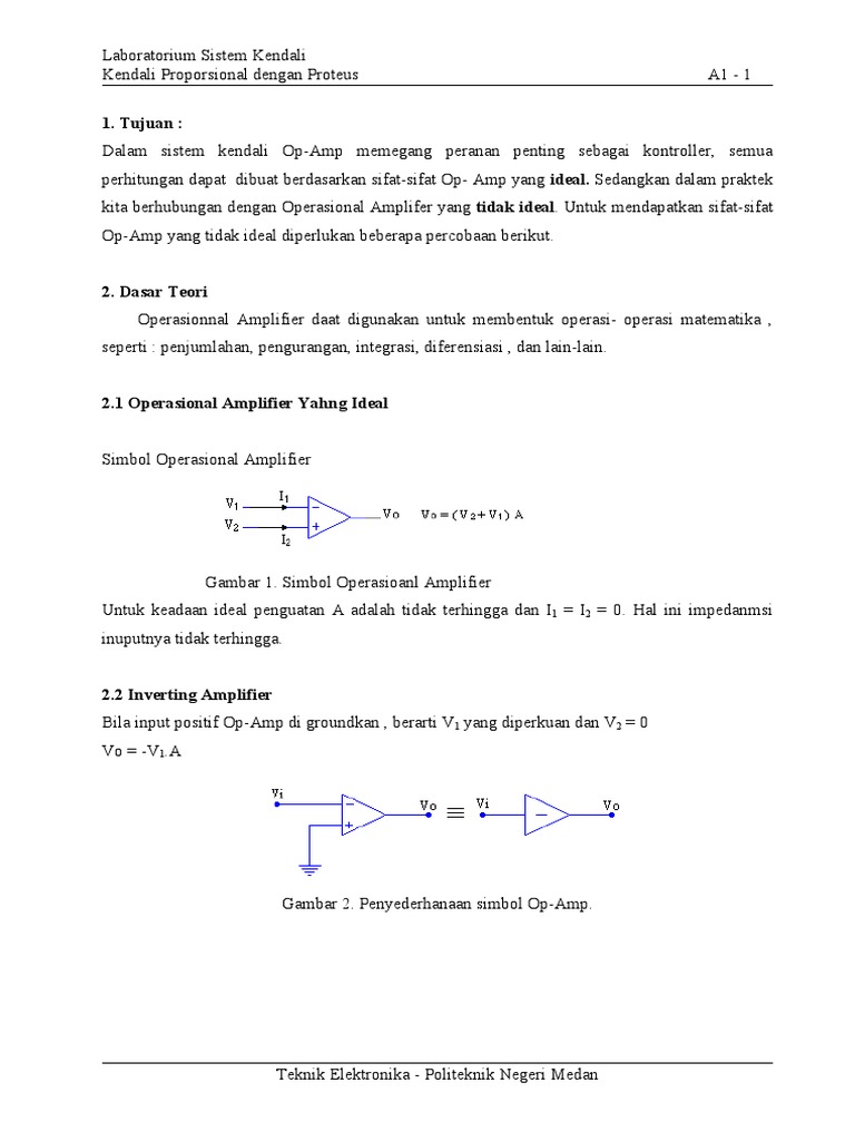 4-Kendali Proporsional Dengan Proteus | PDF