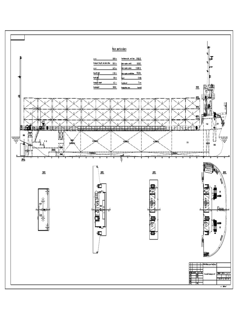 Main Particulars: 90M Multi-Purpose Deck Barge | PDF