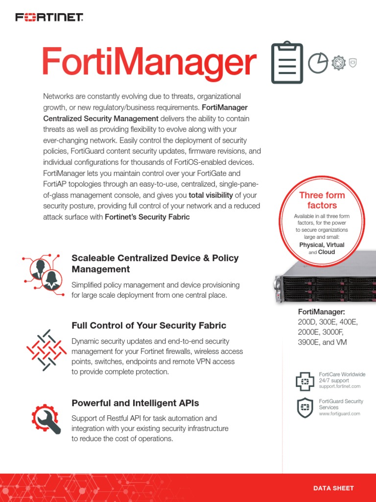 Fortimanager Informations | PDF | Computer Network | Computer Security