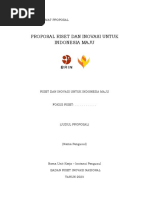 Tamplat Proposal BRIN-RIIM 2024 | PDF