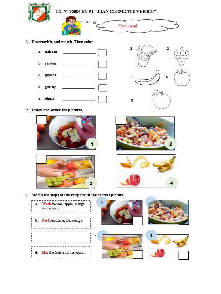 Fruit Salad! | PDF