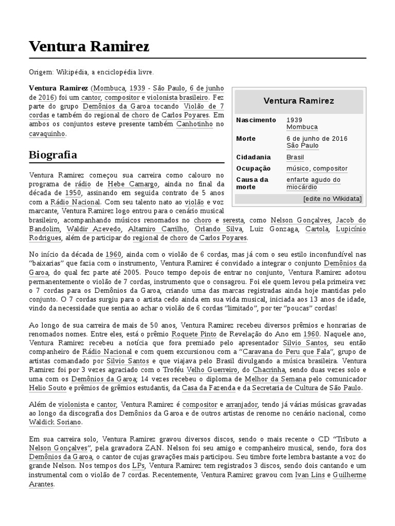 Ventura Ramirez | PDF