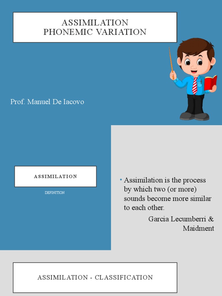 ASSIMILATION | PDF | Language Arts & Discipline