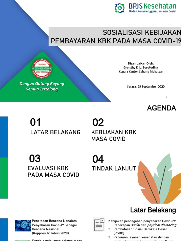 Materi Sosialisasi SE BPJS Kesehatan KBK 29092020 | PDF