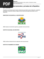 Fundacion Del Distrito de Chitre - Preguntas | PDF | Política