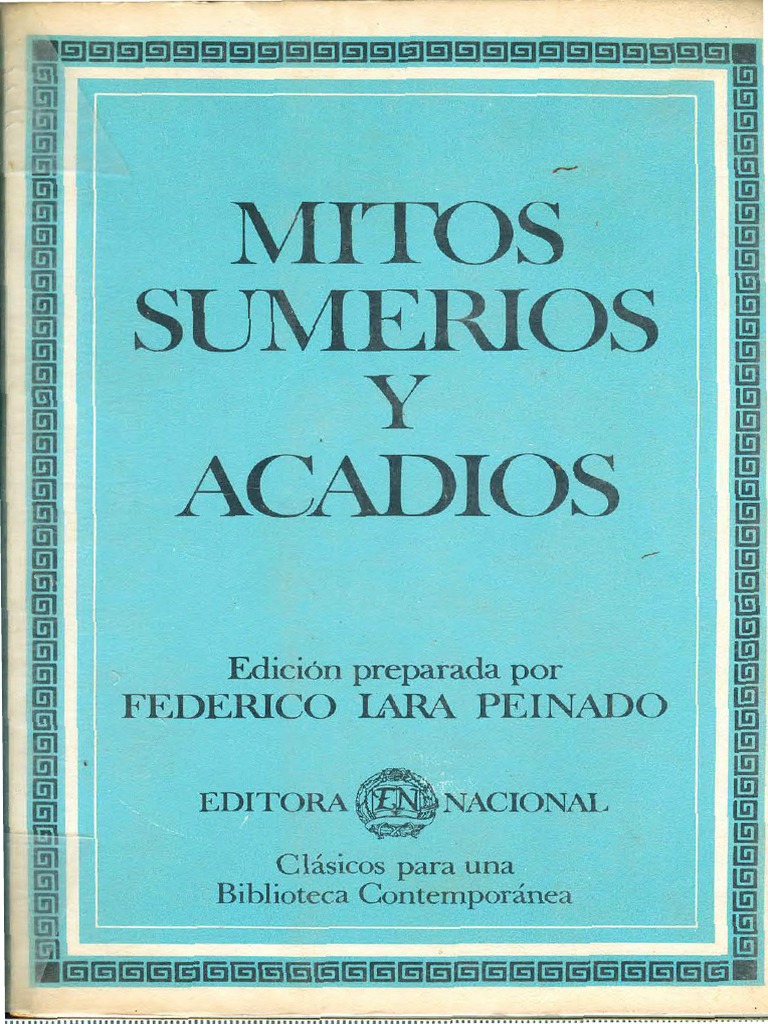 Sumerios: Mitos | PDF | Mesopotamia | Sumeria