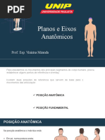 Anatomia - Resumo Dos Planos e Eixos | PDF