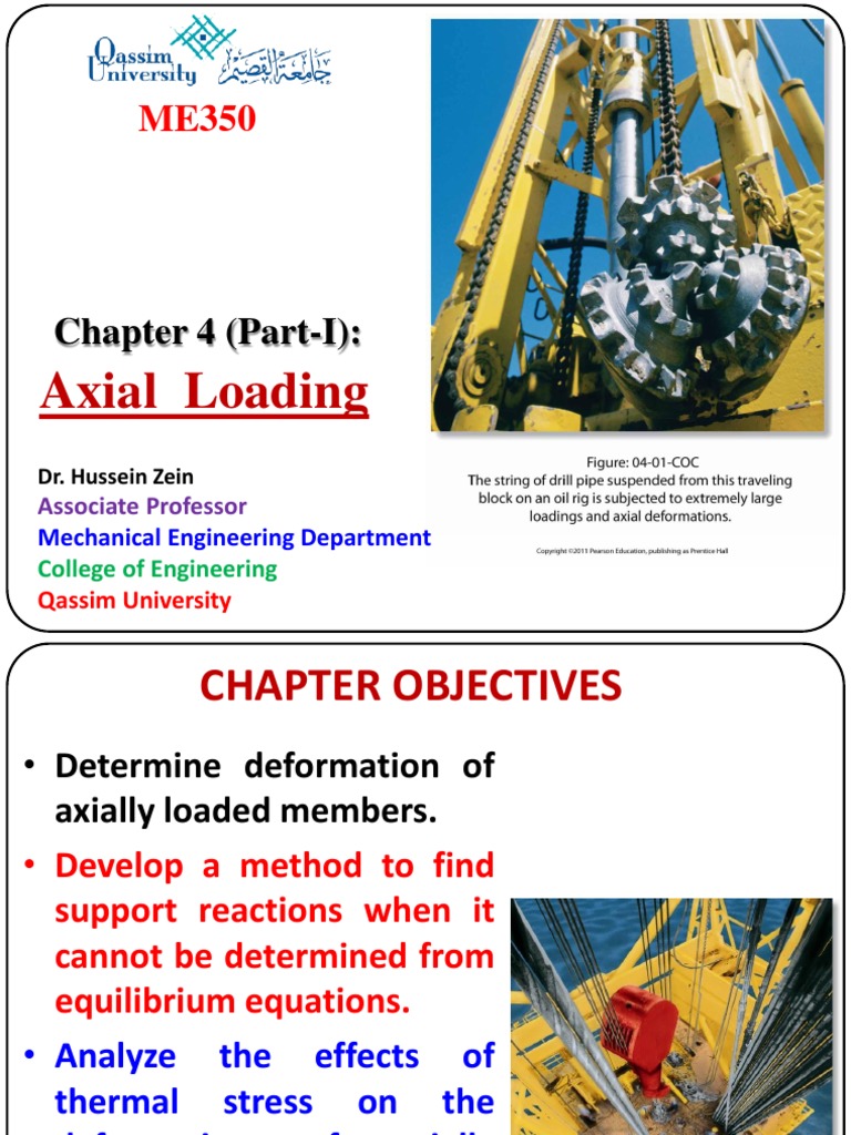 Chapter 4 (Part-I) | PDF | Stress (Mechanics) | Deformation (Engineering)