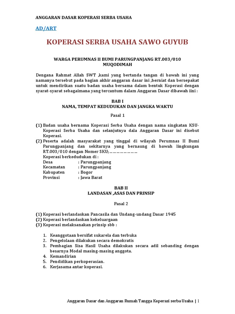 Ad - Art Koperasi | PDF