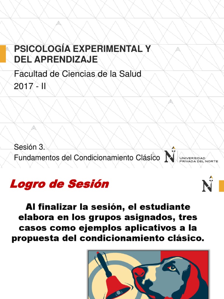Sesión 3. Fundamentos Del Condicionamiento Clásico | PDF | Aprendizaje ...