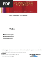 Dbms Enforcing Integrity Constraints | PDF | Relational Database | Software Design