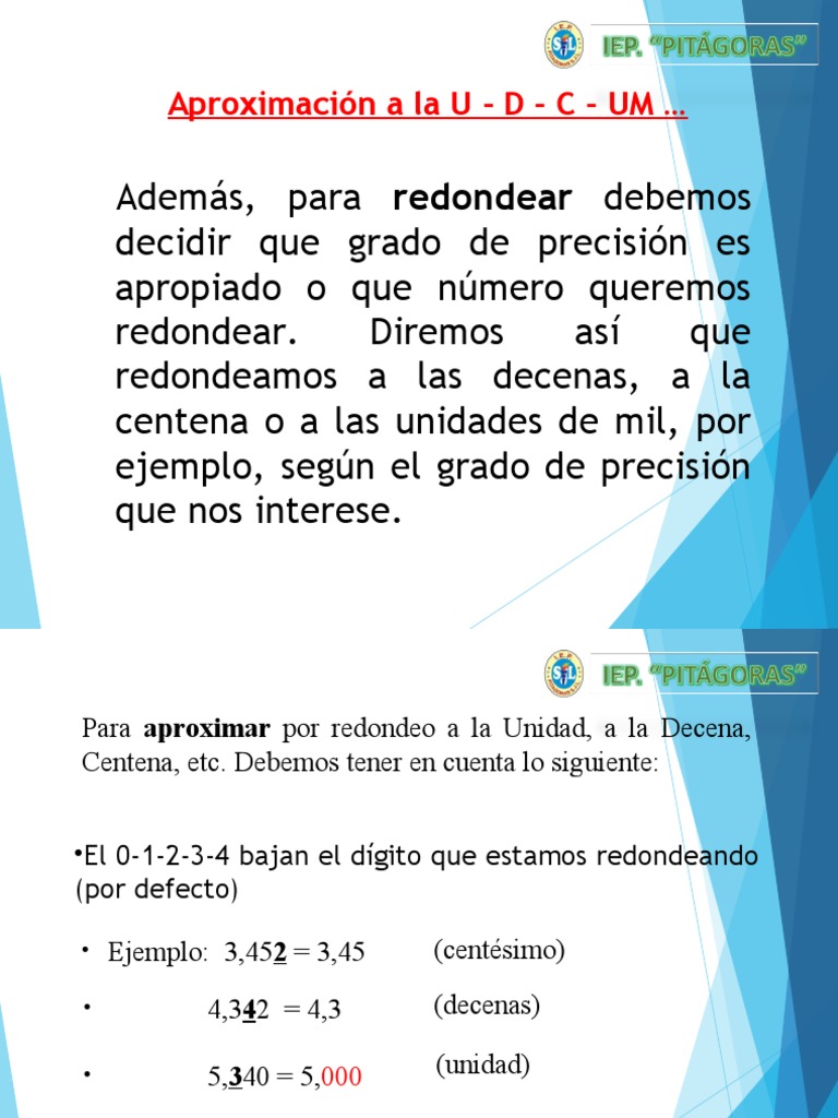 2.1 Redondeo | PDF