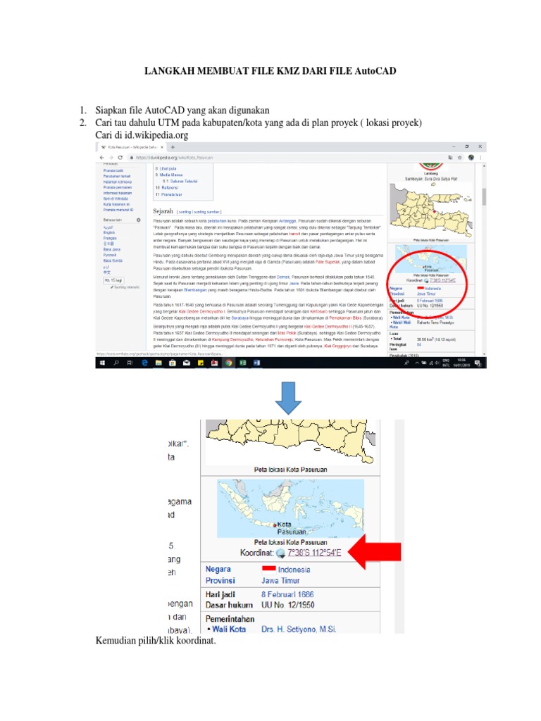 Cara Membuat File KMZ | PDF