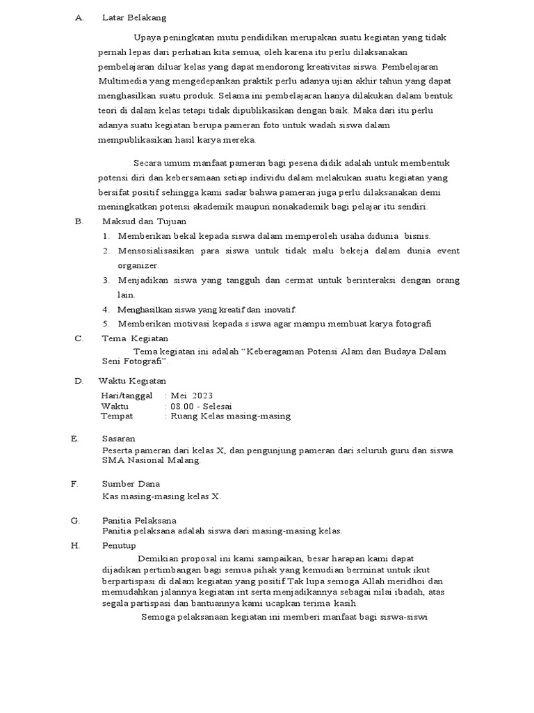 105.contoh Proposal Kegiatan Bazar Di Sekolah Dan Download File Docx ... 105.contoh Proposal Kegiatan Bazar Di Sekolah Dan Download File Docx ...