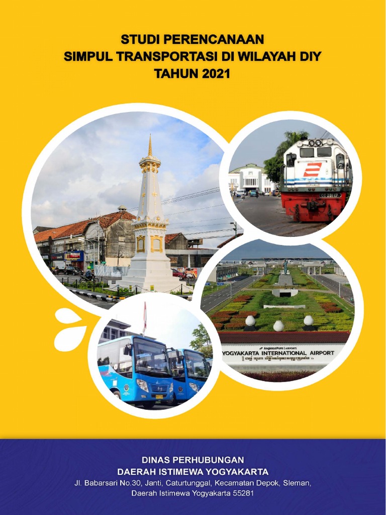 Studi Perencanaan Simpul Transportasi Di Wilayah DIY | PDF
