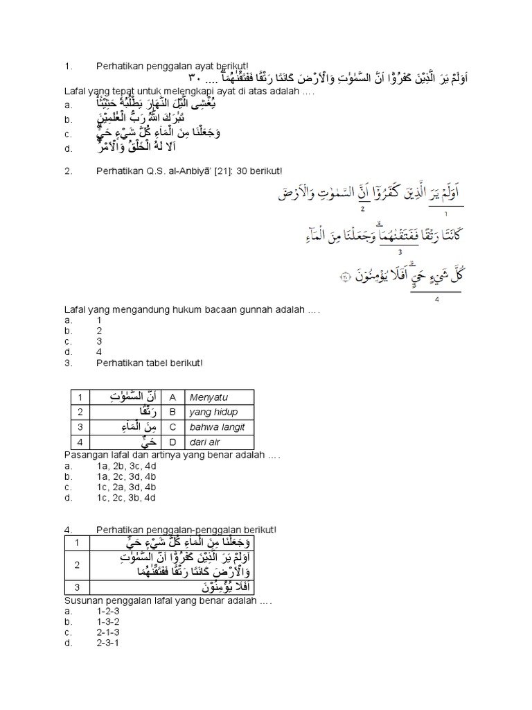 Soal Pts 26-50 | PDF