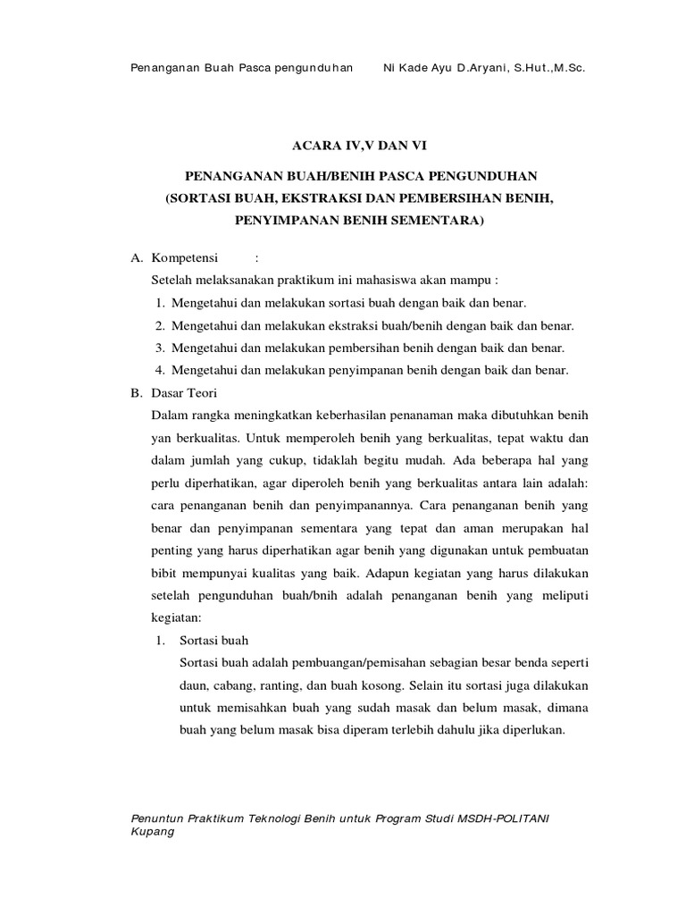 ACARA III, IV, V Dan VI | PDF