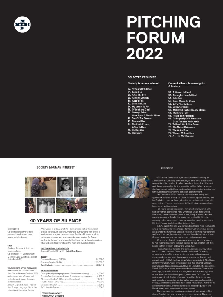 MEDIMED2022-Pitching Forum | PDF