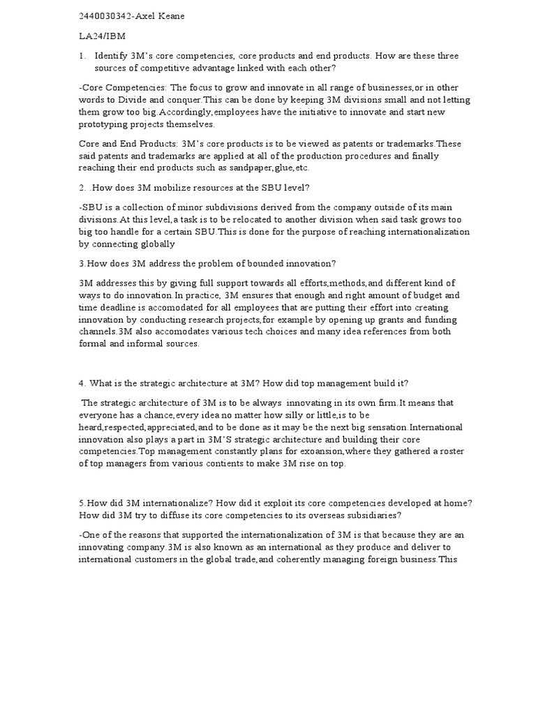 Assignment 2 CSIB | Download Free PDF | Innovation | Internationalization