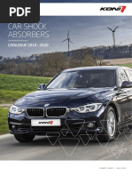 Koni Shock Cross Reference and Data Parts Sheets | PDF