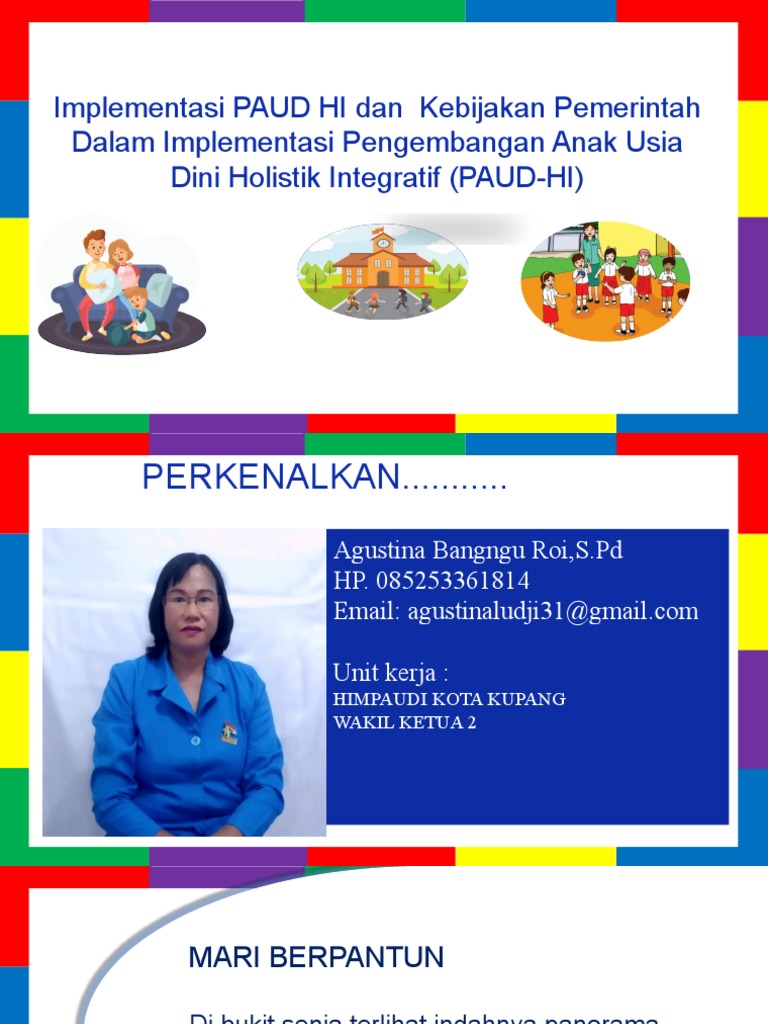 Kebijakan dan Implementasi PAUD HI | PDF