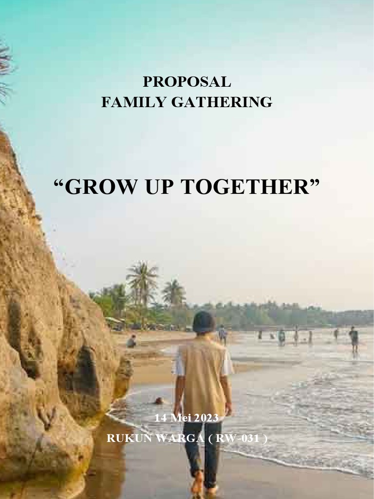 Contoh Proposal Famil Gathering Tingkat Rw31 | PDF