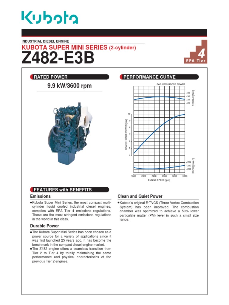 Z482 English | PDF | Engines | Horsepower