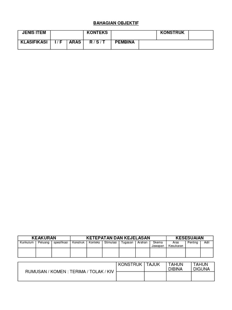 BORANG TOPI KASUT | PDF