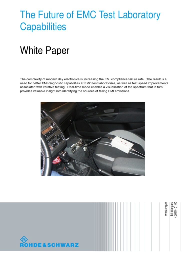 White Paper: The Future of EMC Test Laboratory Capabilities | PDF ...