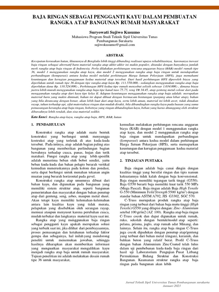 Baja Ringan Sebagai Penganti Kayu - Remidi Uas Kimia Bahan - Suryowati Sujiwo Kusumo - A0122097 ...