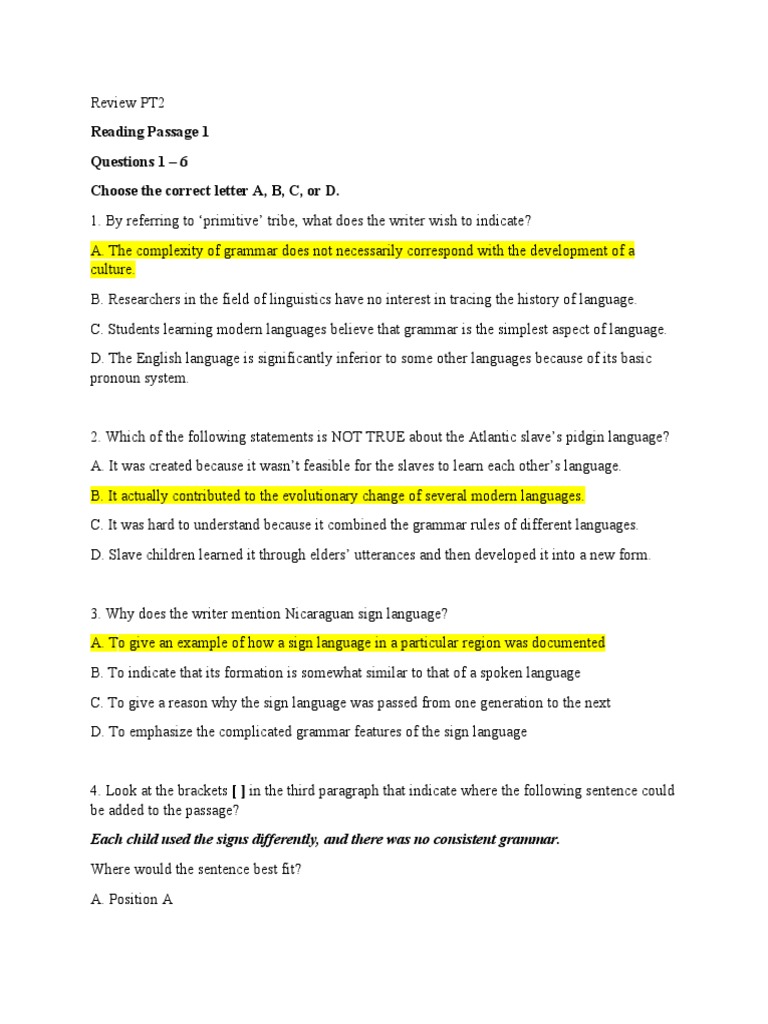 Reading Passage 1 Questions 1 - 6 Choose The Correct Letter A, B, C, or D | PDF | Exhaust Gas | Car