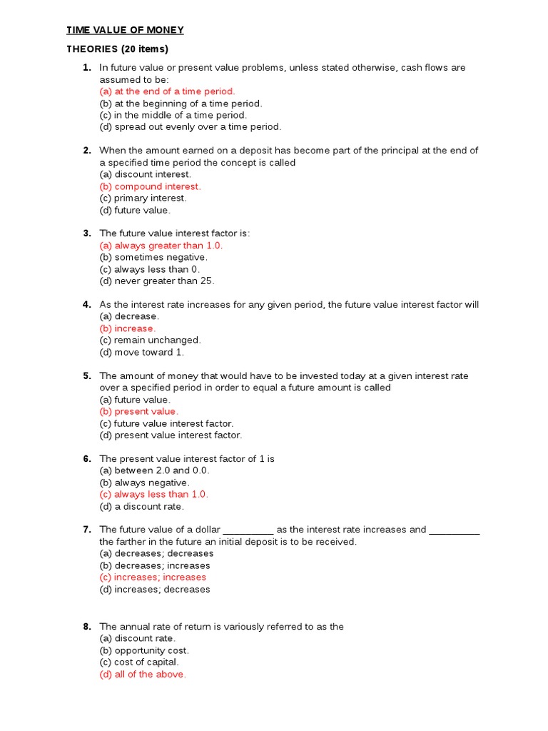 FM Reviewer Midterm | PDF | Present Value | Interest