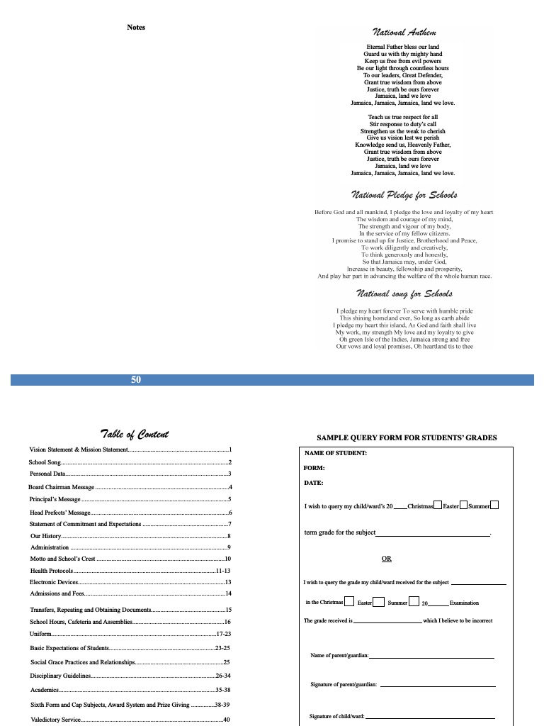 Student Handbook | PDF | Schools | Teachers