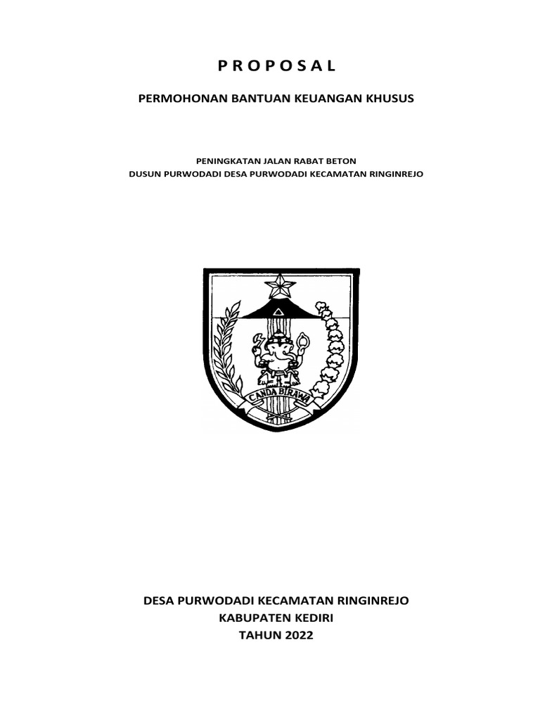 Proposal BKK Purwodadi Rev | PDF