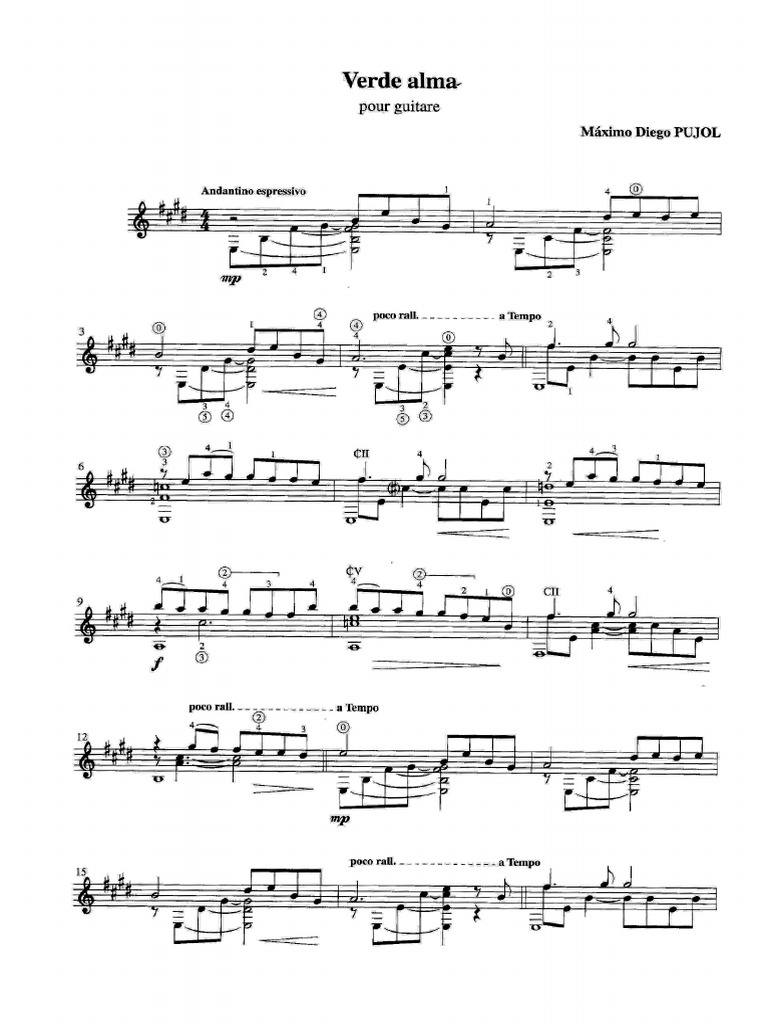 Máximo Diego Pujol. Verde Alma | PDF