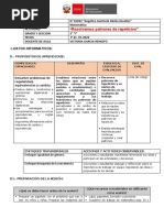 Sesión Completamos Patrones Gráficos | PDF | Aprendizaje | Modificación de comportamiento
