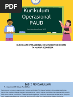 Tema Subtema PAUD Kurikulum Merdeka | PDF