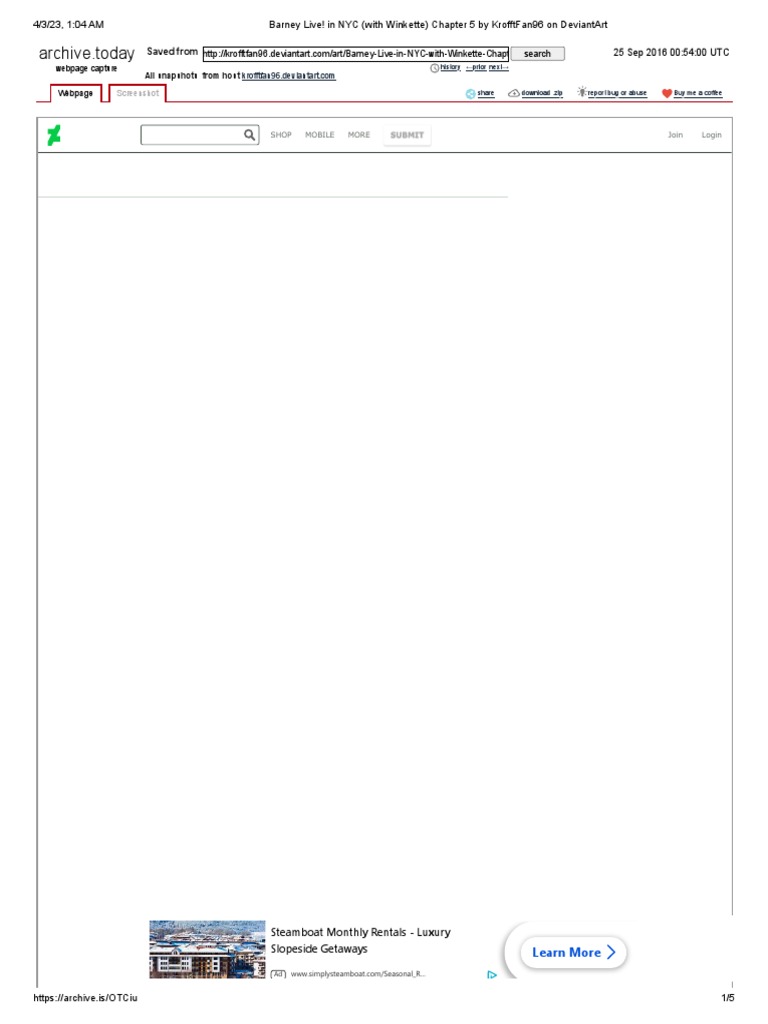 Barney Live! in NYC (With Winkette) Chapter 5 by KrofftFan96 On DeviantArt | PDF