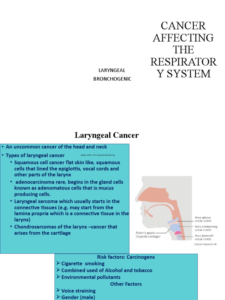 Ca of The Respiratory System NCM 112 Cell Ab Final Topics | Download Free PDF | Lung Cancer | Lung