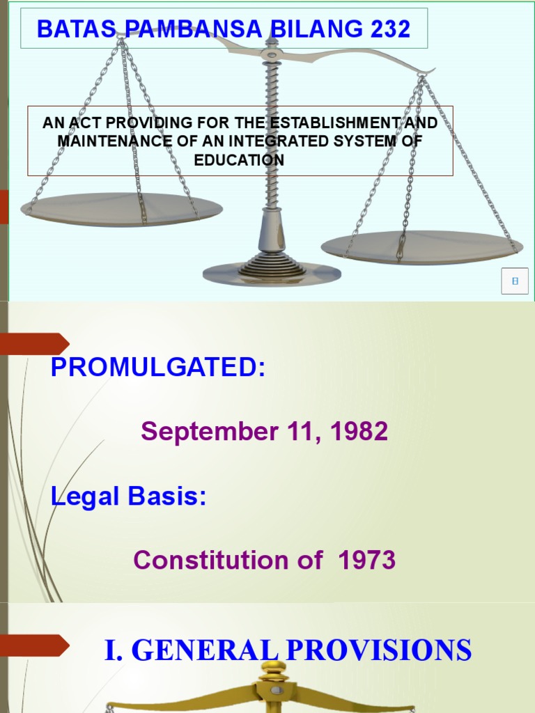 " Education Act of 1982" Section 38-73 | PDF